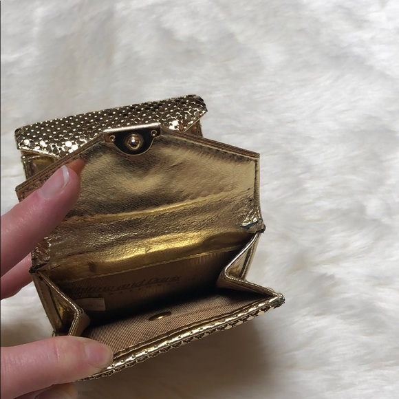Whiting & Davis | Bags | Vintage Whiting Davis Gold Mesh Evening Wallet ...